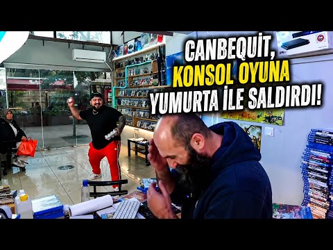 CANBEQUIT - KONSOL OYUNA YUMURTA İLE SALDIRDI!