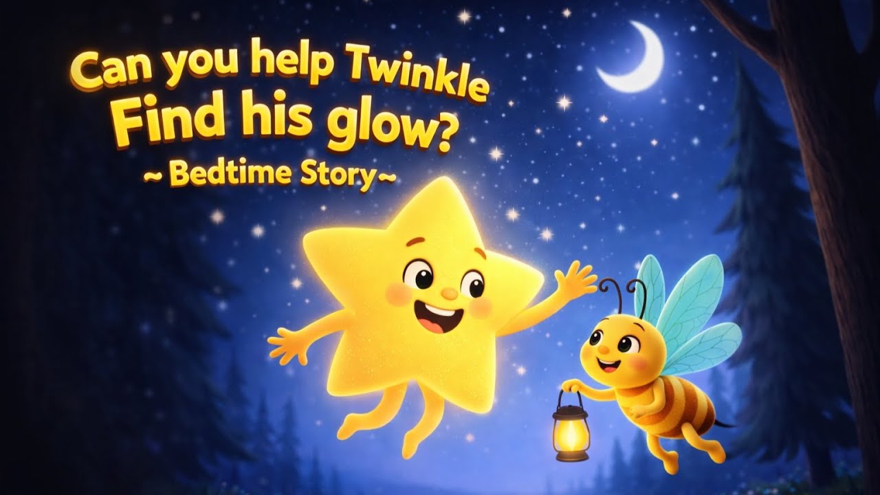 🌟Twinkle the Star Lost His Glow! 🌟 | A Magical Bedtime Story for Kids🪄💤 ...