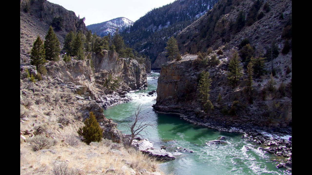 Black Canyon of the Yellowstone - Yellowstone National Park - YouTube