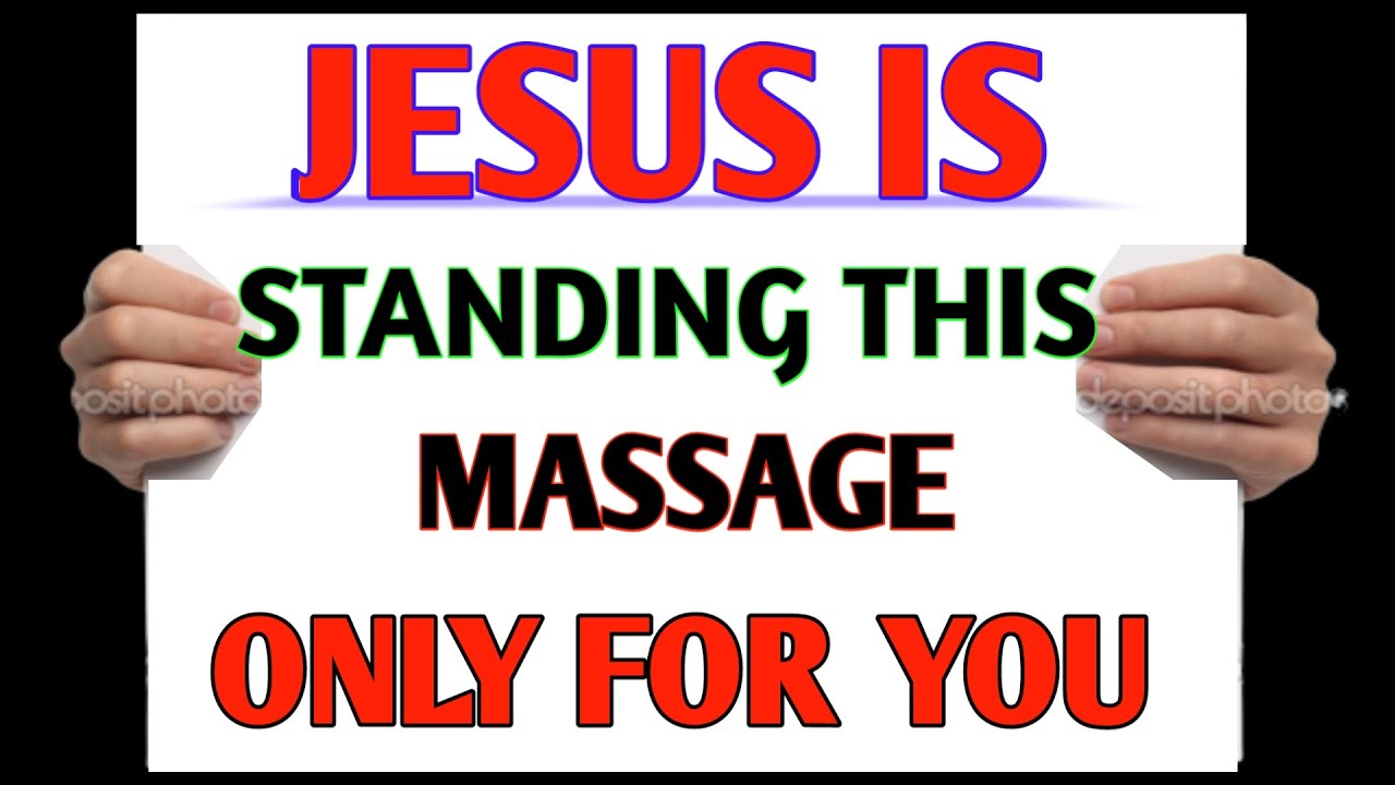 JESUS is Standing This Massage Only For You || God massage For You ...