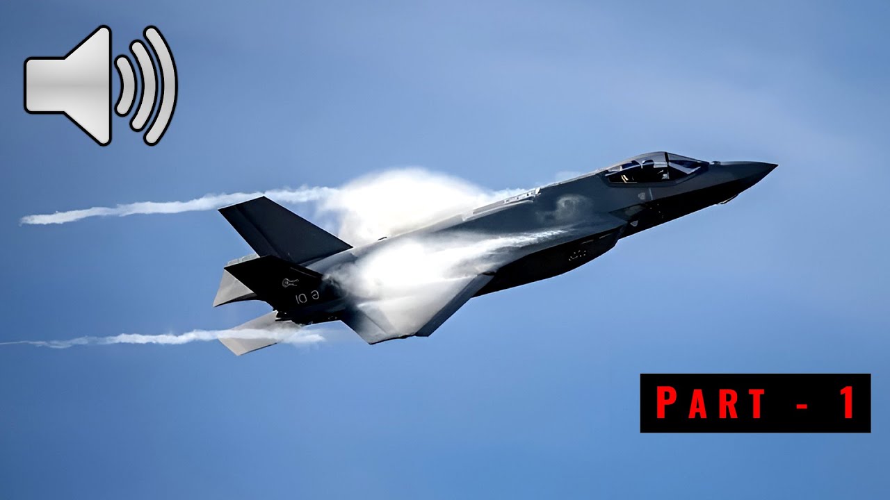 Fighter Jet Close Flyby Sound Effects Part 1 - YouTube