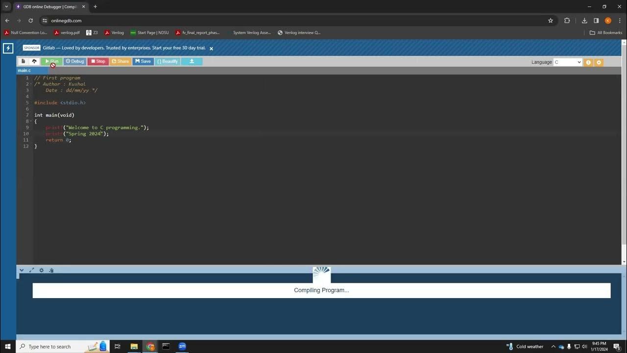 14. Newline and Tab Spacing Characters - YouTube