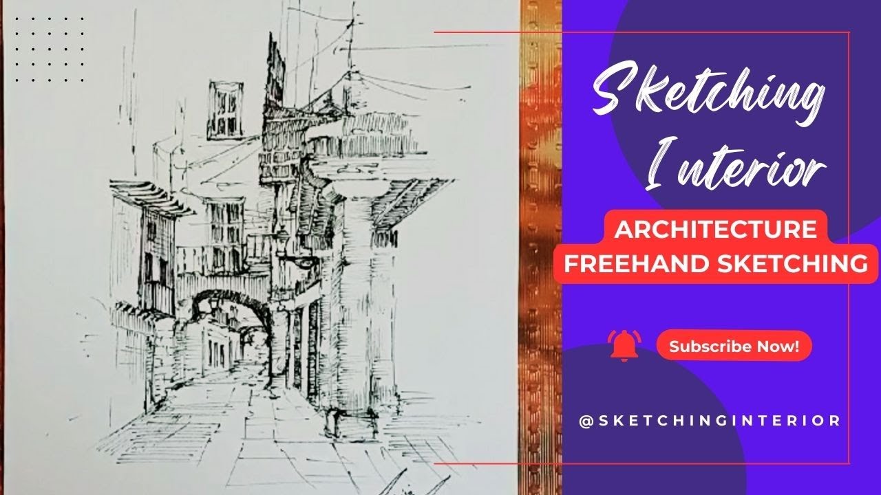Mastering Architecture: Freehand Pointer Sketching Drawing ...