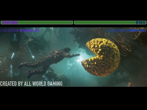 Star Lord vs. Ego With Healthbars