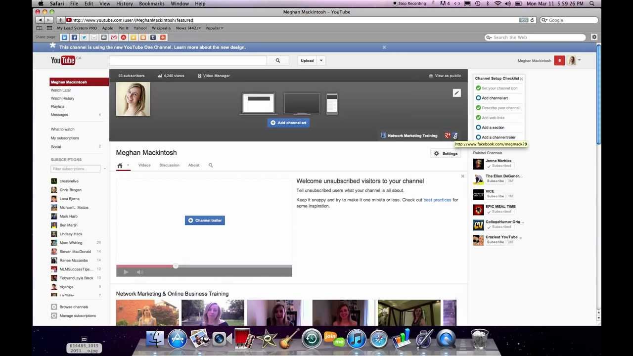 YouTube One Channel - How To Get The New Layout! - YouTube
