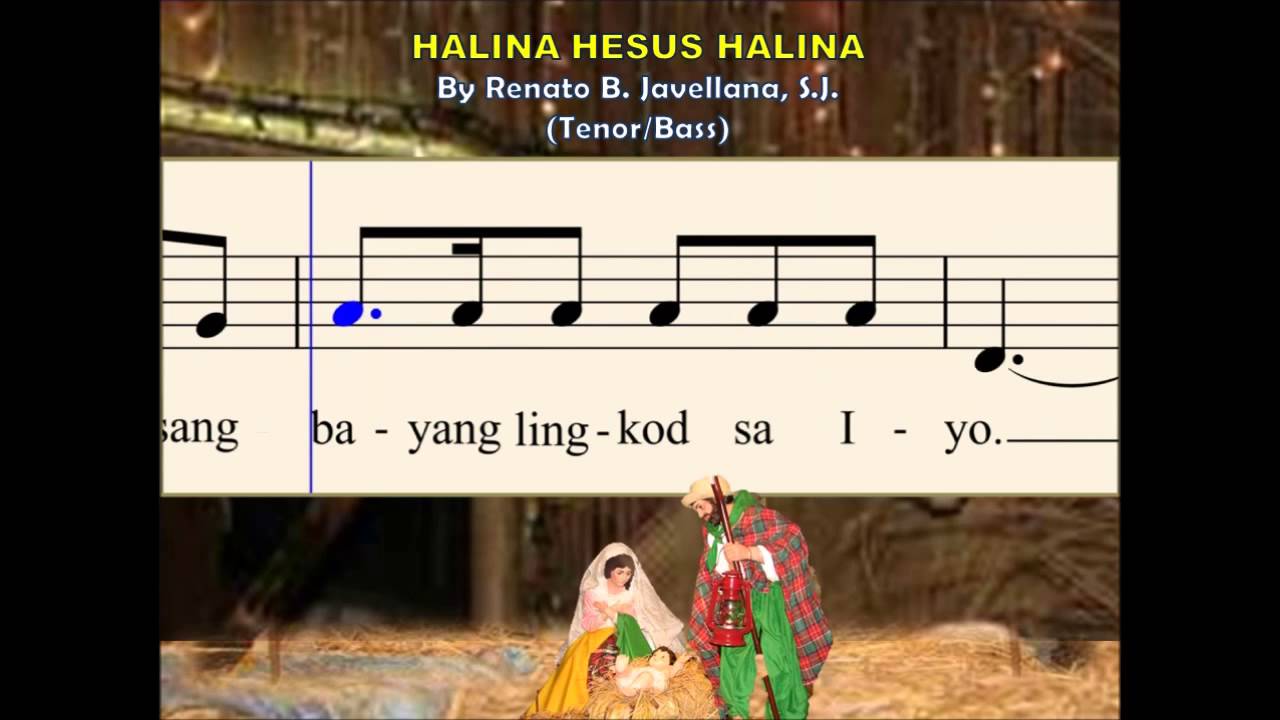Q16d Halina Hesus Halina (Tenor / Bass) - YouTube
