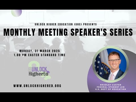 UHE's February Speaker's Series with Dr. Bradley Custer - YouTube