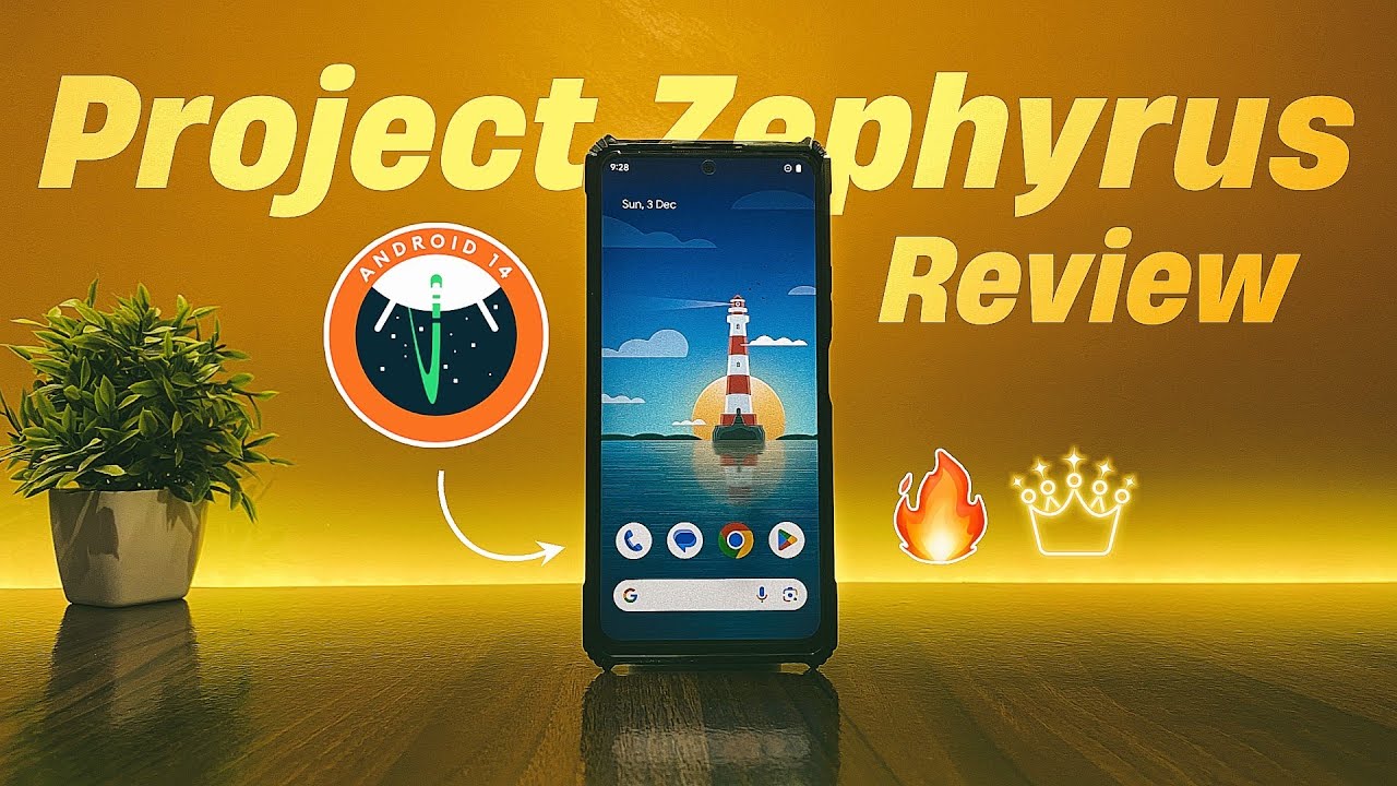 Project Zephyrus 14.1 Beta Review | Android 14 | Redmi Note 10 Pro 😎 - YouTube