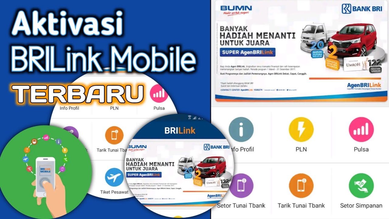 Cara aktivasi Brilink mobile Bri - YouTube