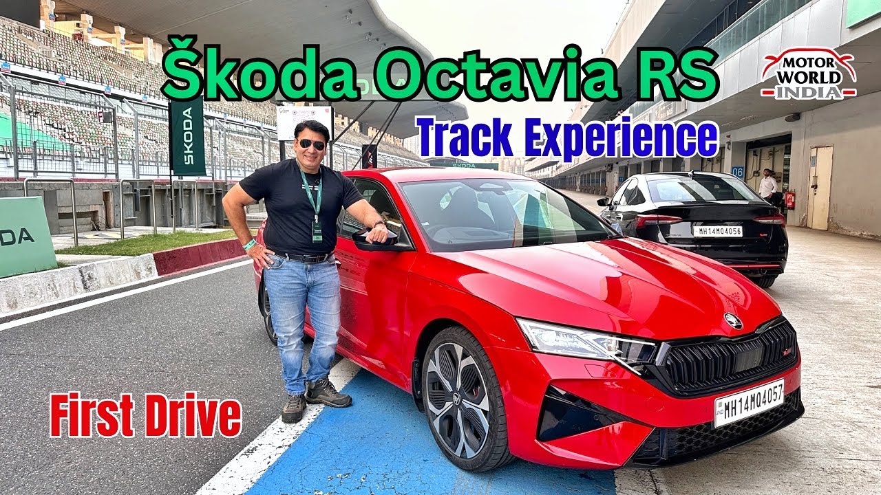 Skoda Octavia RS First Drive REVIEW | Fastest Octavia Ever in India ...