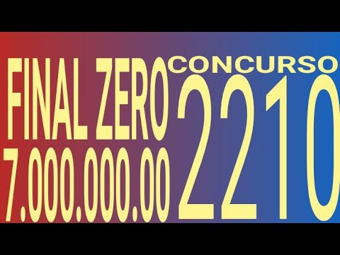 2210 / PALPITE DICAS ESQUEMAS ANÁLISES E RESUMO DO ULTIMO CONCURSO 2209