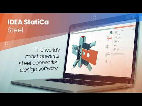 Structural engineering software | IDEA StatiCa Steel - YouTube