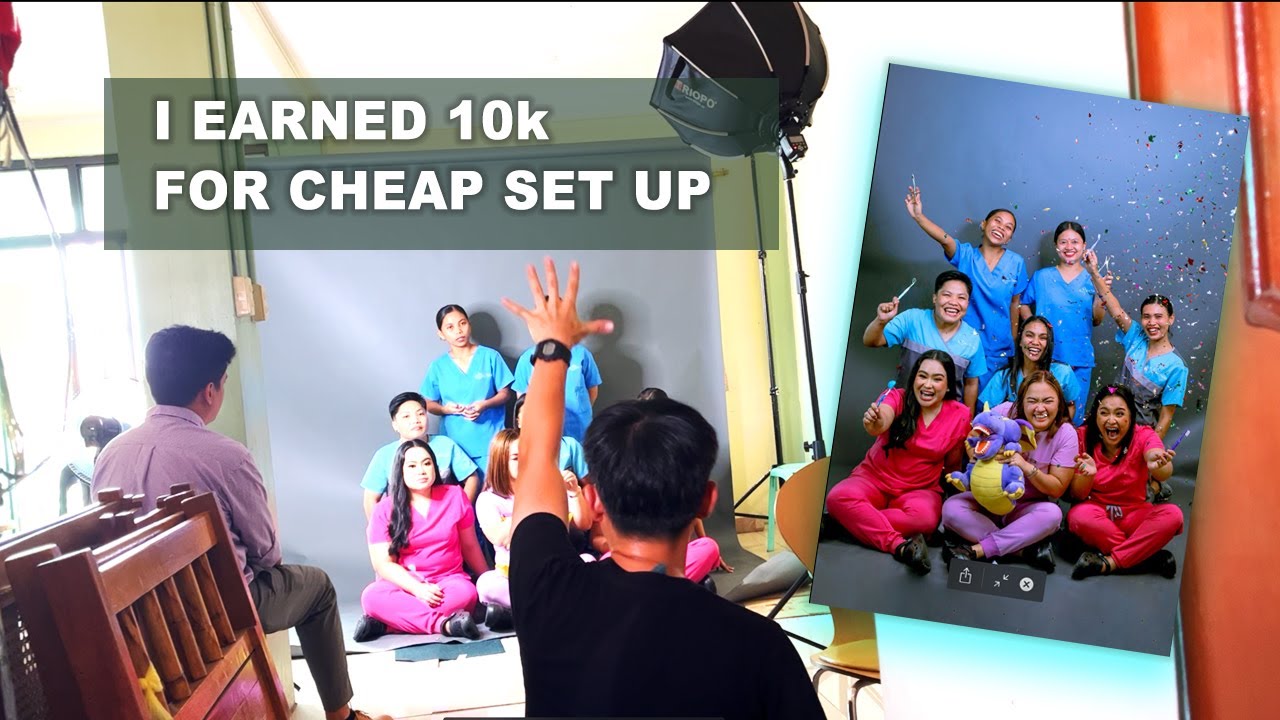 First Client to my cheap studio set up! - YouTube