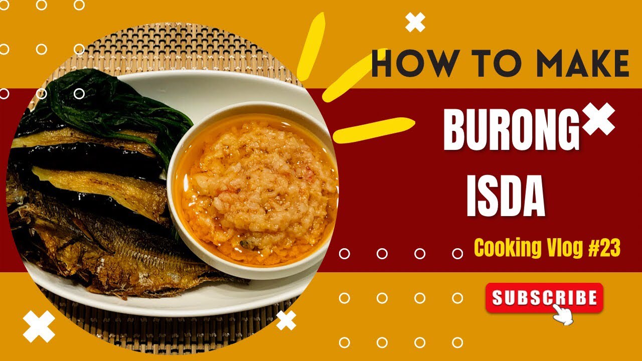 BURONG ISDA | FERMENTED RICE WITH FISH - YouTube