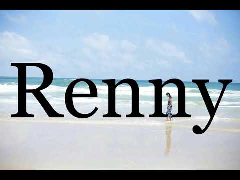 How To Pronounce Renny🌈🌈🌈🌈🌈🌈Pronunciation Of Renny - YouTube