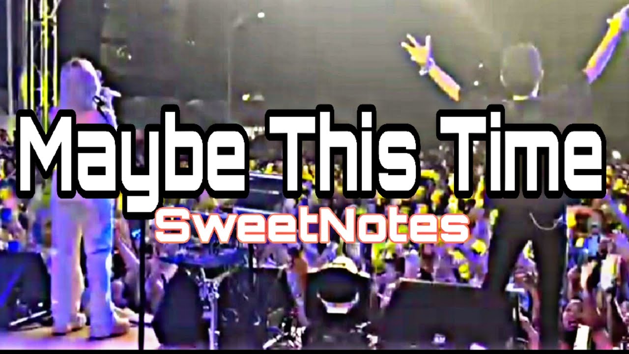 MAYBE THIS TIME - SWEETNOTES MUSIC AT LILA BOHOL CONCERT Mike Channel ...