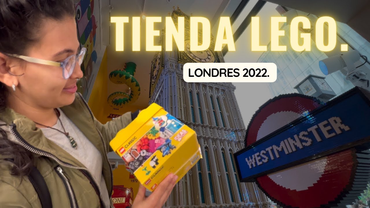 ASÍ ES LA TIENDA DE LEGO EN LONDRES 🙀 ️ #lego #legostore #legos #vlog # ...