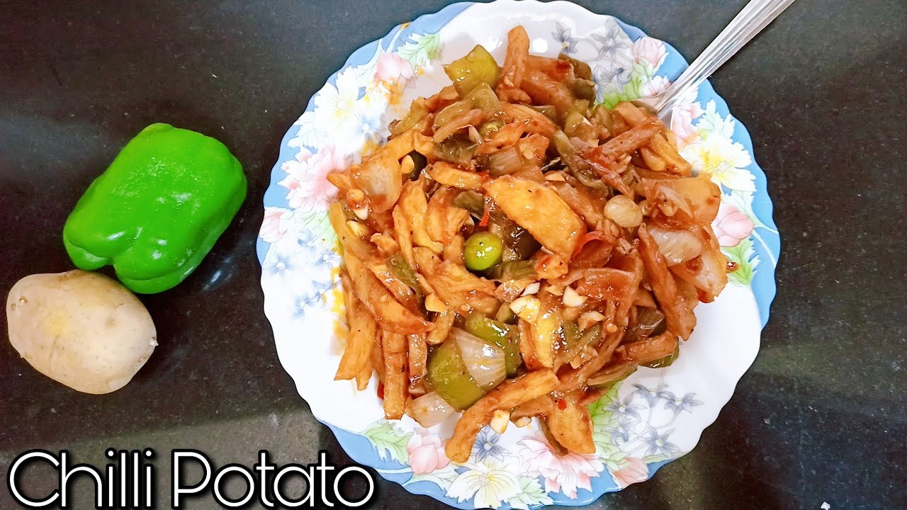 Chilli Potato|Easy Starter|Appetizer Super Tasty Veg Snack - YouTube