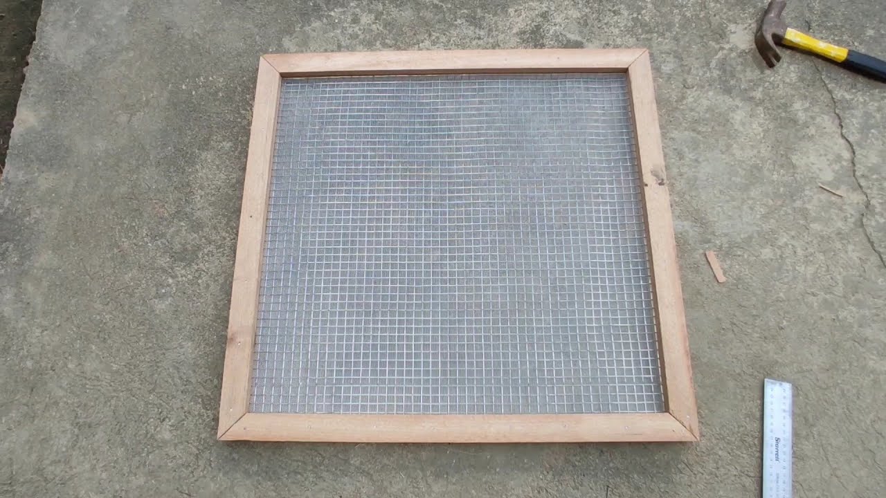 DIY Paggawa Ng Screen Frame + Pag Update Sa Dalawang Window Screen..#46 ...