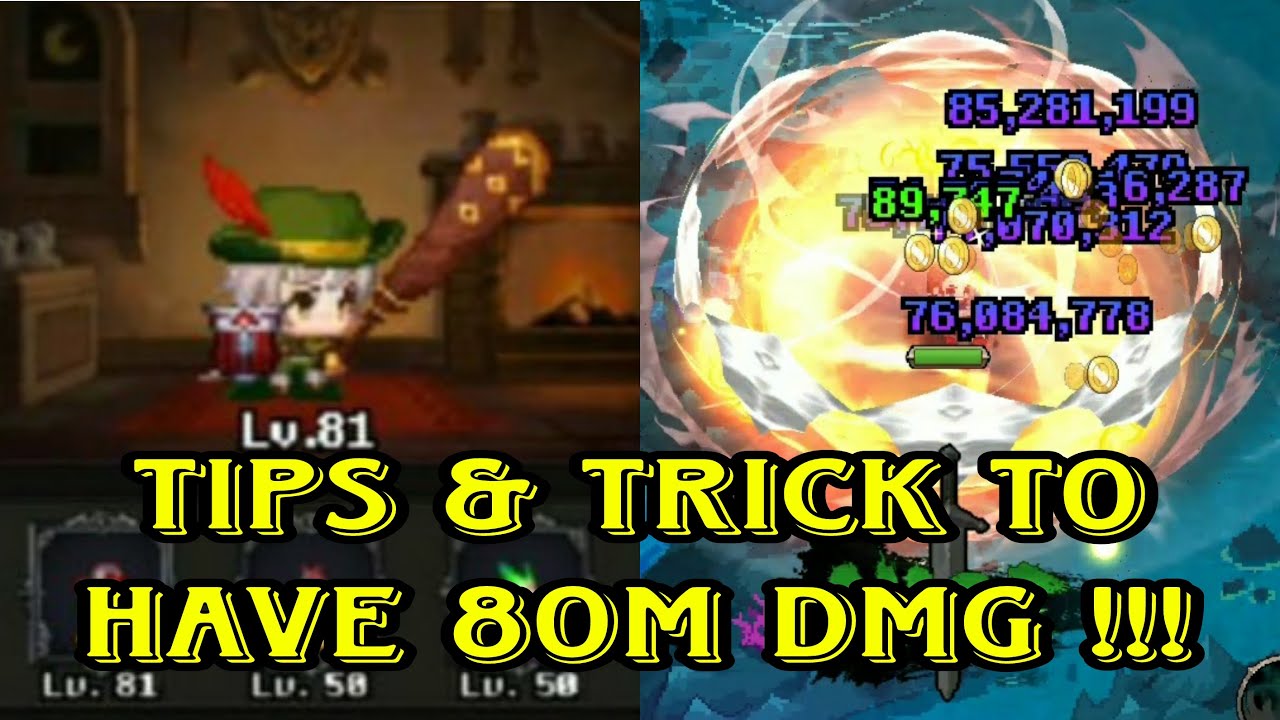 TIPS & TRICK to Build Up Char and have a MILLION DAMAGE in Game ...