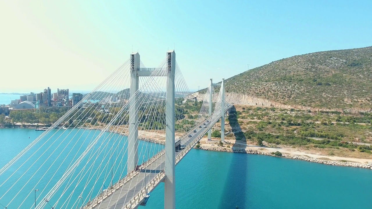 ΓΕΦΥΡΑ ΕΥΡΙΠΟΥ-4K DRONE - YouTube
