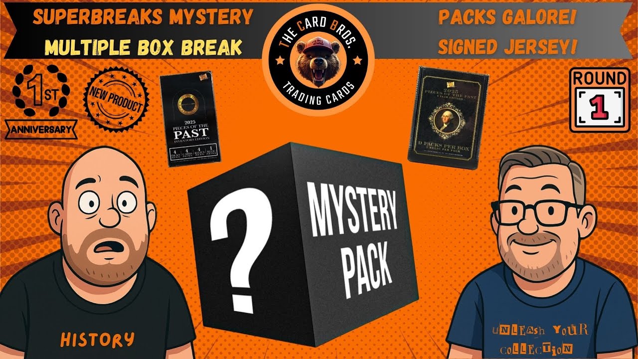 Super Breaks Mystery Box - History & Movie & Sport memorabilia/cards - $750 Value - Part 1 Matt ...