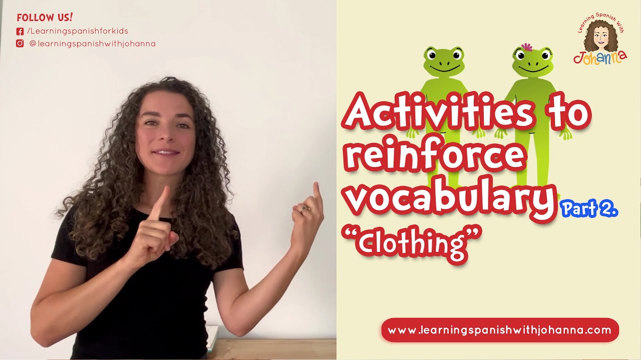 Activities to review Clothes vocabulary (2) 👖👕🧤 - YouTube