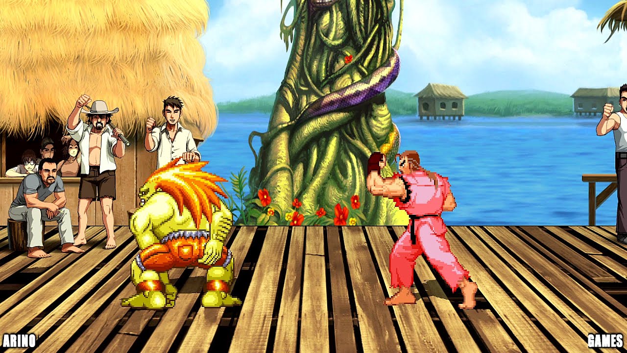 BLANKA VS DAN - YouTube