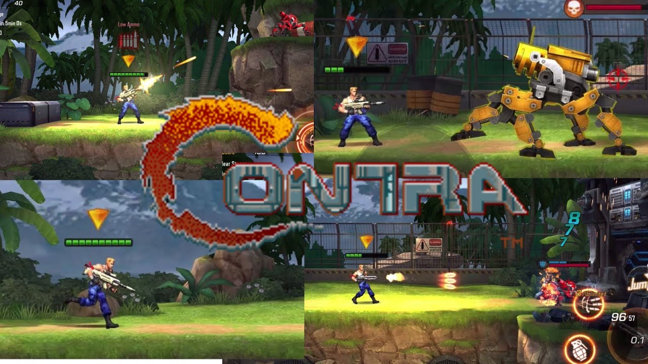 CONTRA RETURN MISSION 01 BY Bill Rizer (Returns) || BEST 3D ACTION GAME ...
