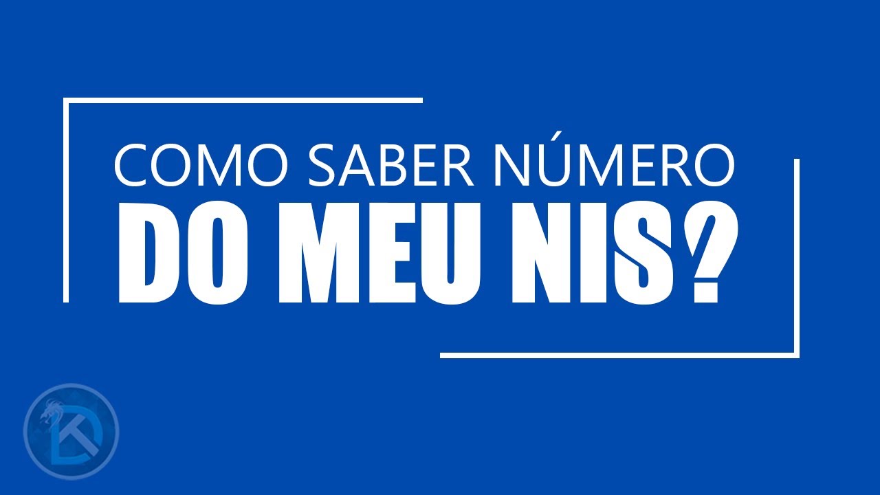 Como SABER o NÚMERO do meu NIS | NIT - YouTube