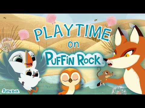 Playtime On Puffin Rock 🐚💛 | Gentle Compilation