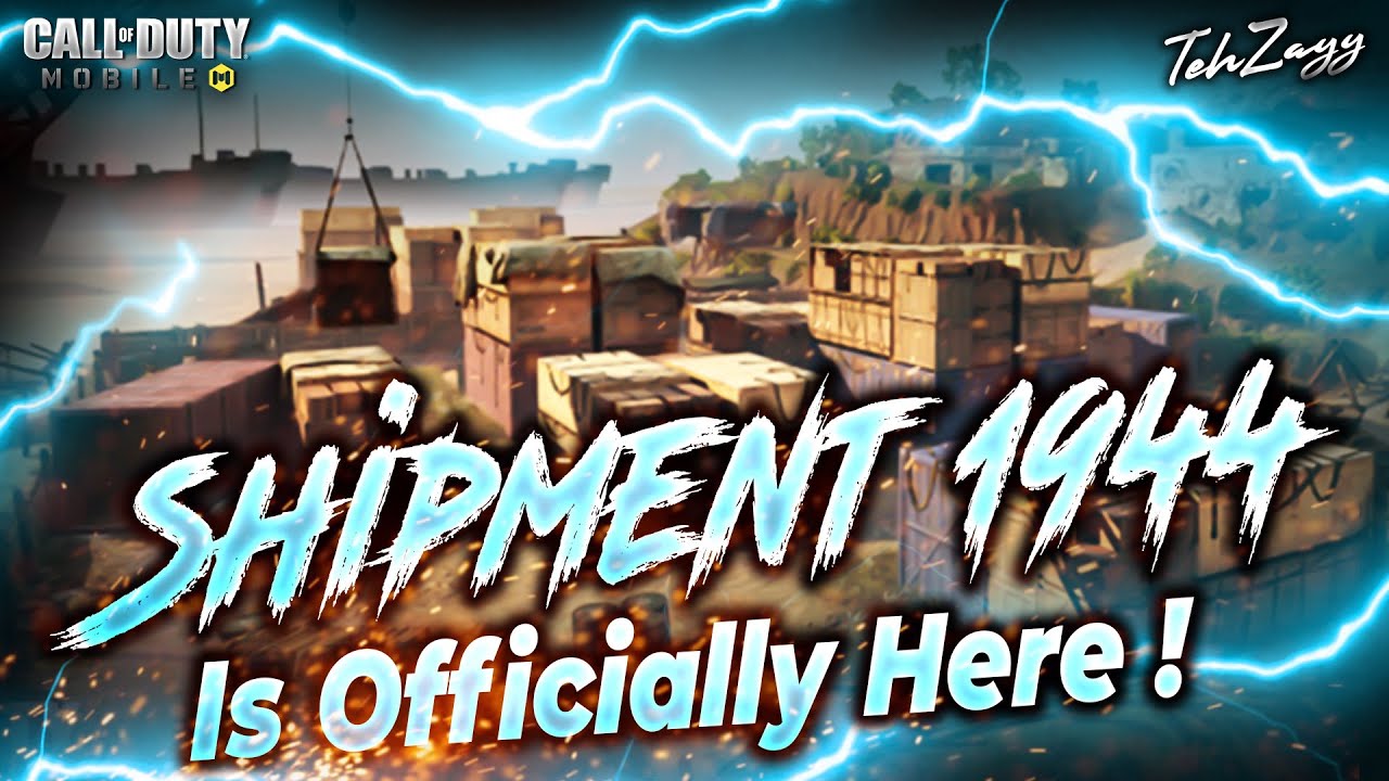 *New Map* SHIPMENT 1944 is FINALLY Here ! | w/ Nuke Gameplay | CODM ...