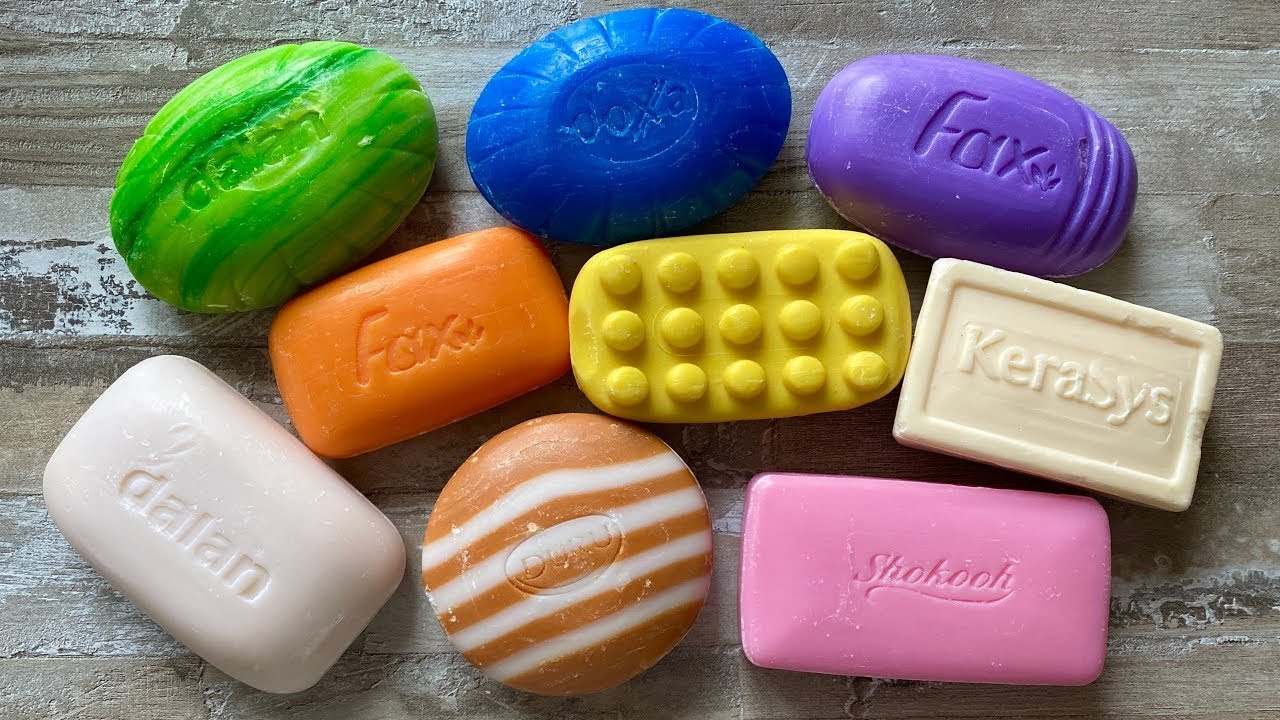 Very Satisfying and Relaxing Compilation Soap | Clay cracking - YouTube
