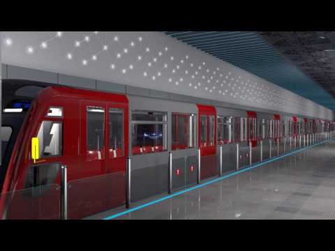 Bakı Metrosu Səbail Stansiyası 3D