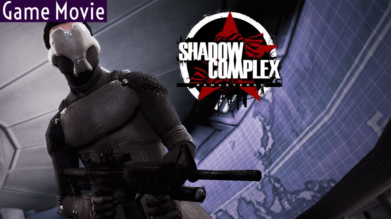 Shadow Complex Remastered Cutscenes (Game Movie) 2009/2015 - YouTube