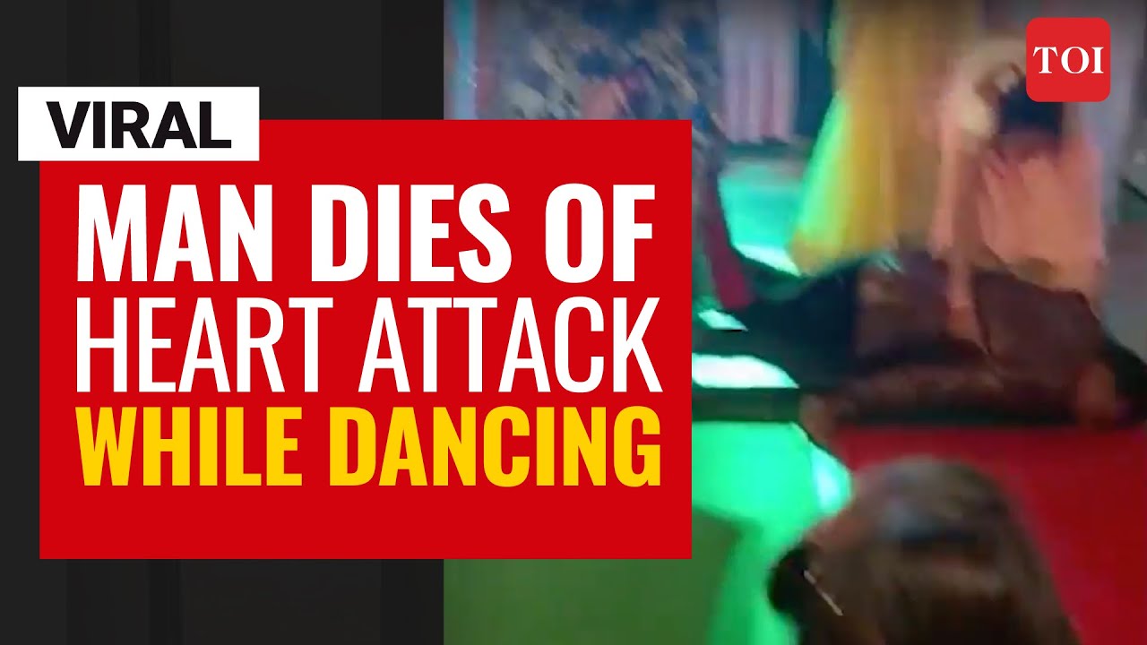 Viral video | Man dies of heart attack while dancing - YouTube