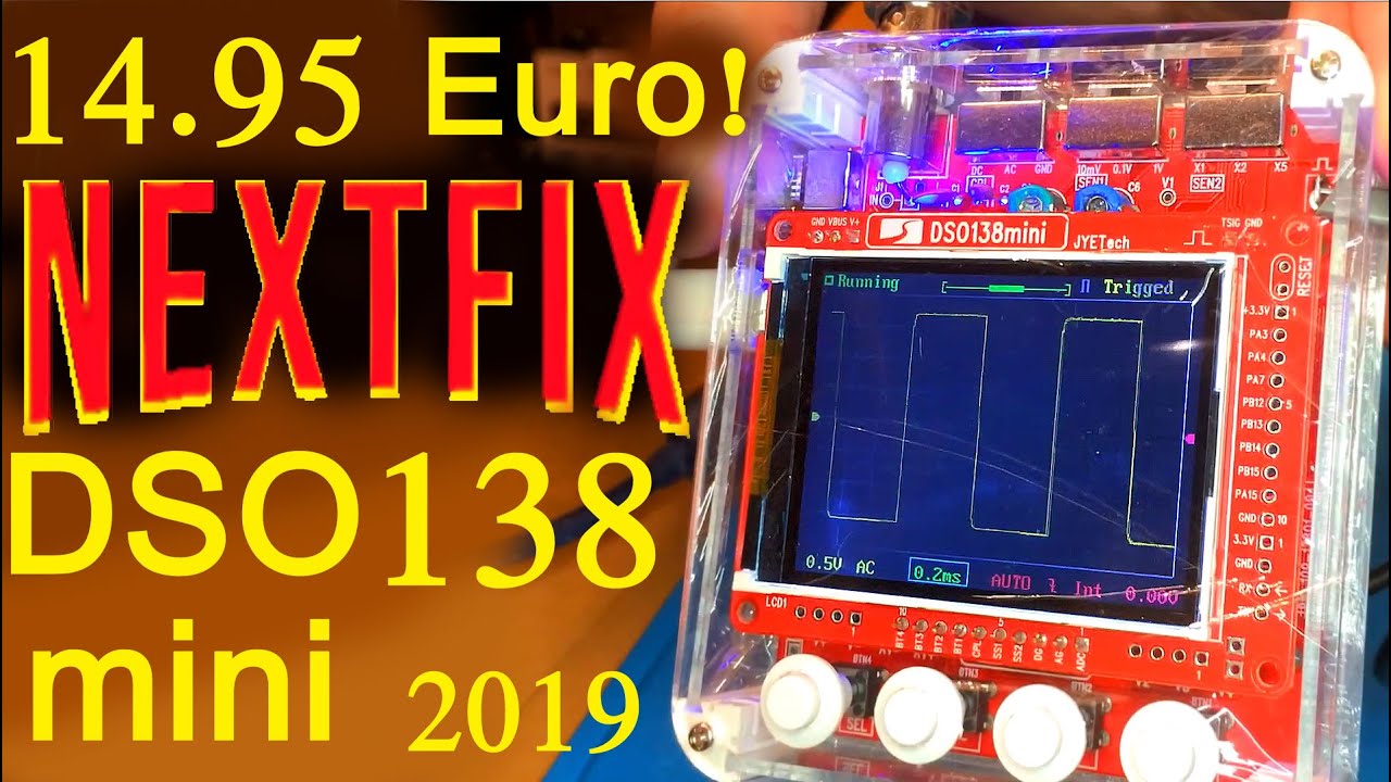 DSO-138 mini осциллограф и корпус. Самоделка своими руками - YouTube