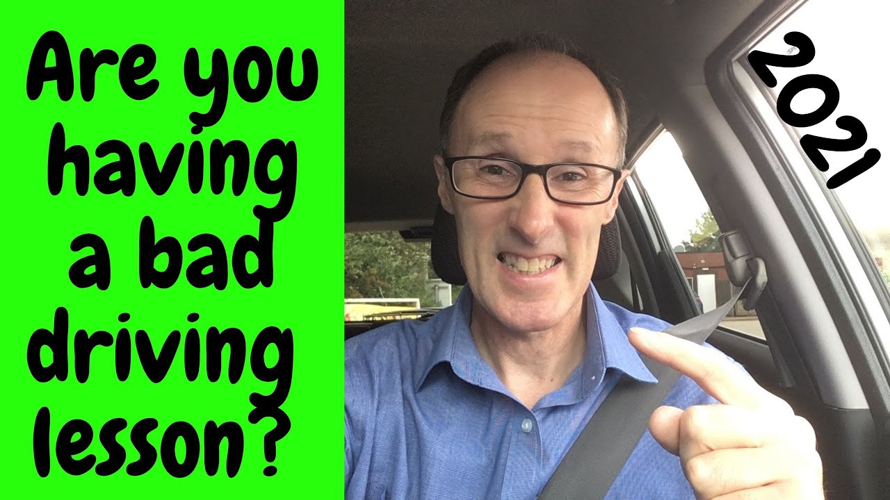 Are you having a bad DRIVING LESSON? - YouTube