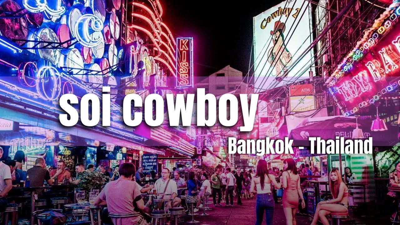 Soi Cowboy Bangkok Thailand Walking Tour - YouTube
