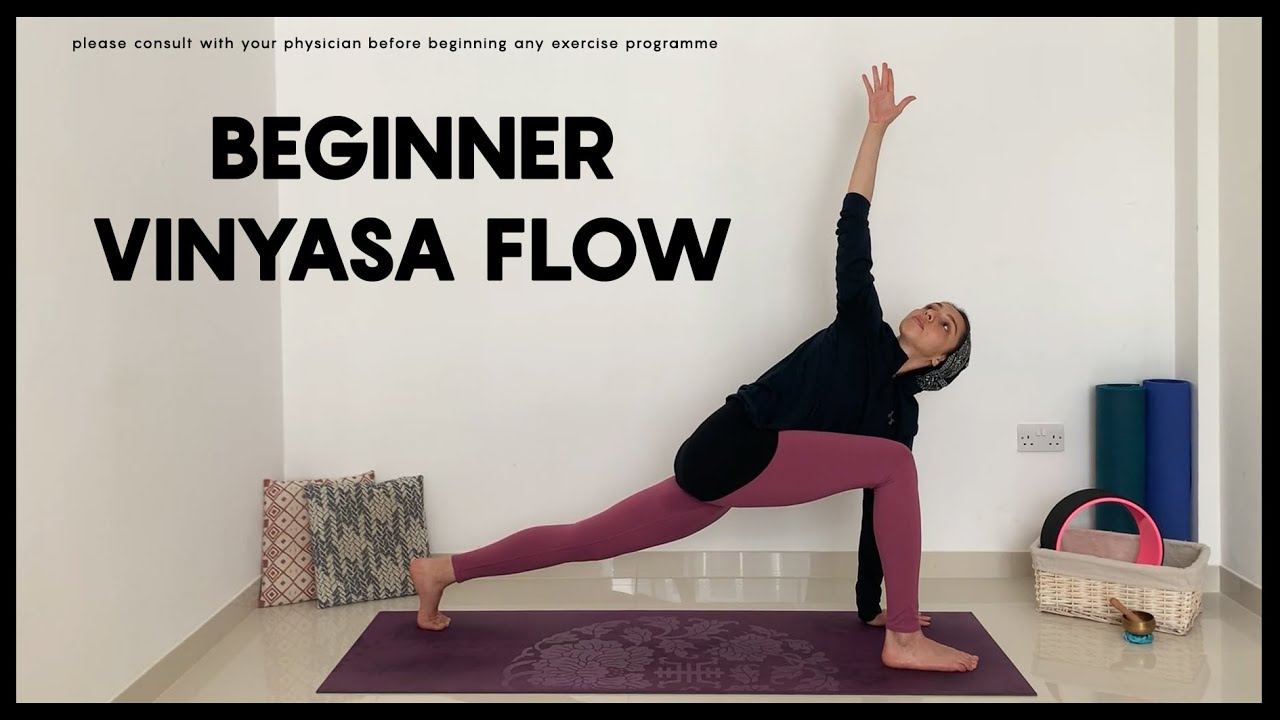 Beginner Vinyasa Flow for Strength and Balance - YouTube