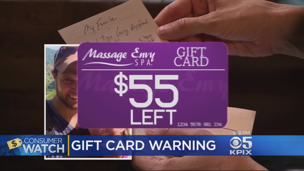 Consumer Warning For Gift Card Buyers - YouTube