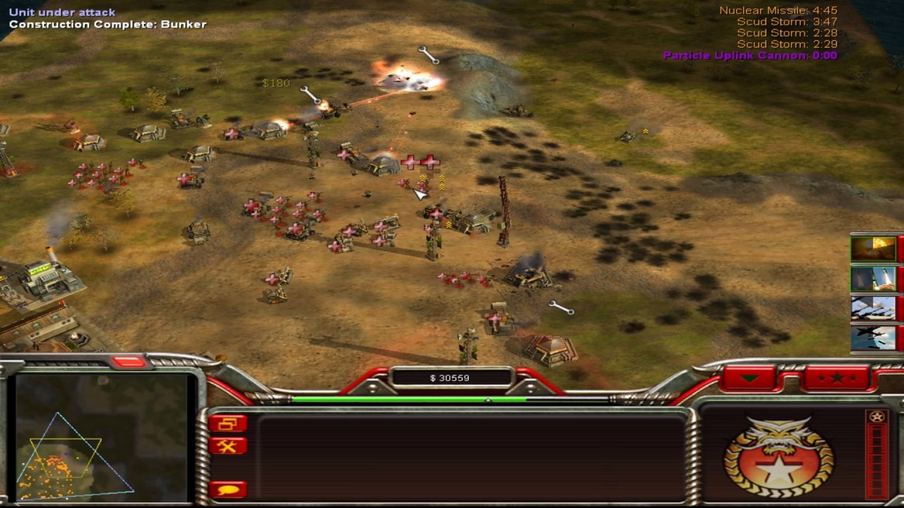 Command & Conquer Atlas Mod: Boss General vs Tank Laser & Demolitions ...