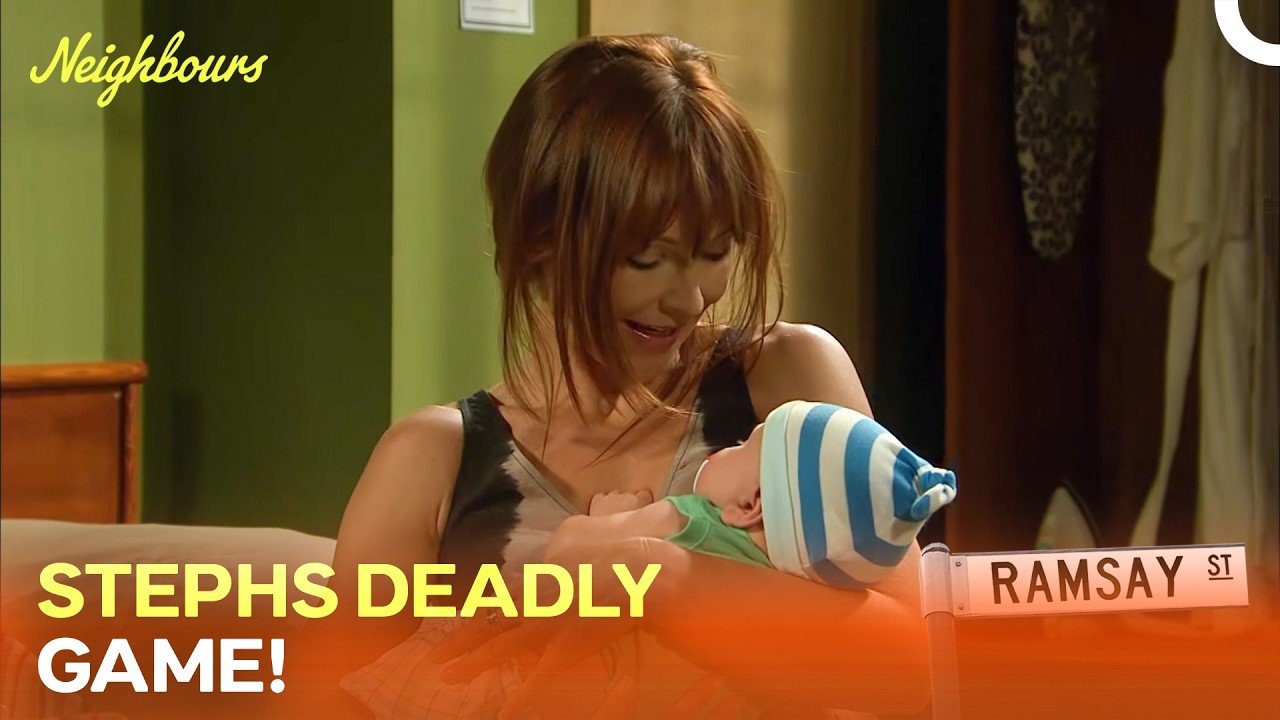 Steph Scully Goes Dark With Baby Patrick Missing! | Neighbours - YouTube