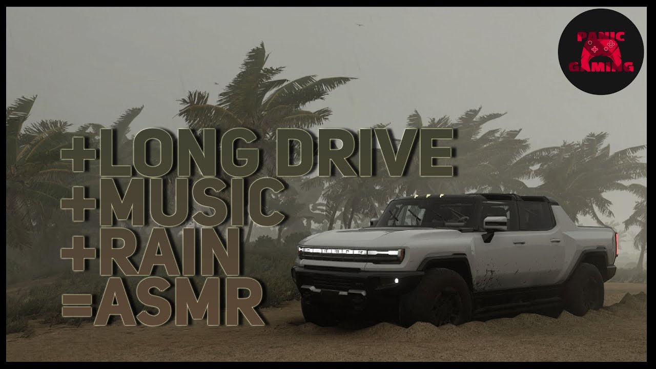 Let's Do A Long Drive Tonight Through The Rain With The Hummer EV ...