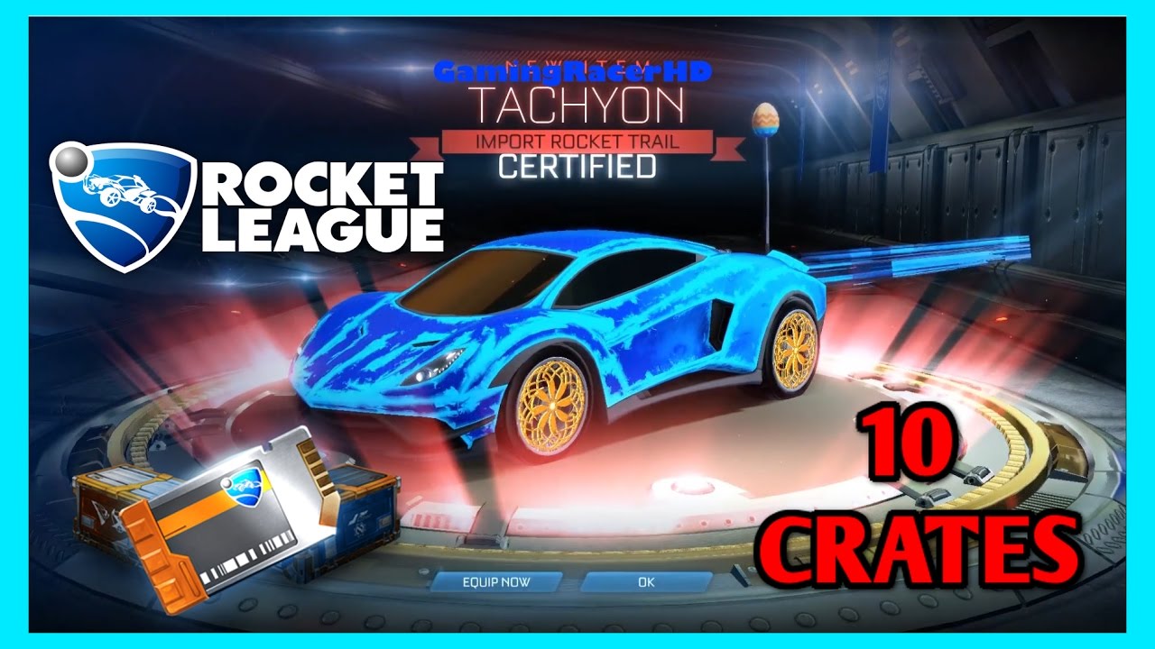 Rocket League - Crate Opening #8 - CERTIFIED TACHYON & ANOTHER ENDO ...