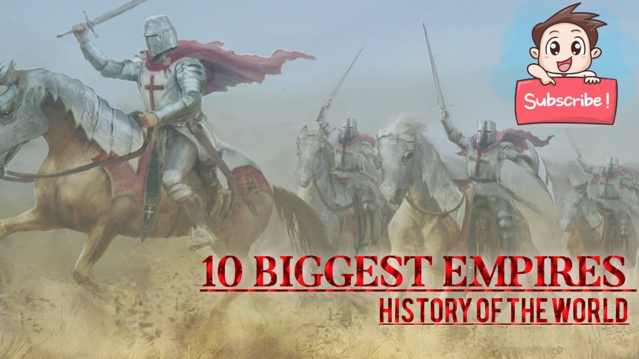 The 10 Biggest Empires In History | Greatest Empires In History #facts ...