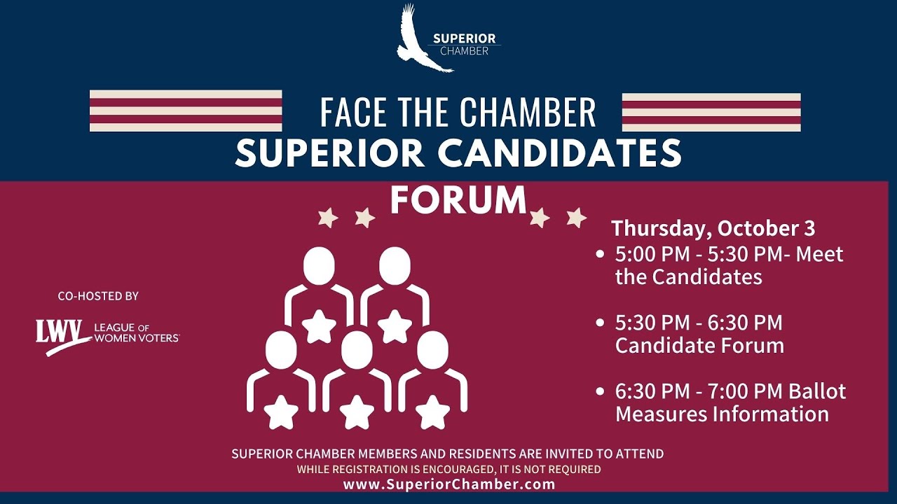 Face the Chamber: Superior Candidates Forum 10/03/24 - YouTube