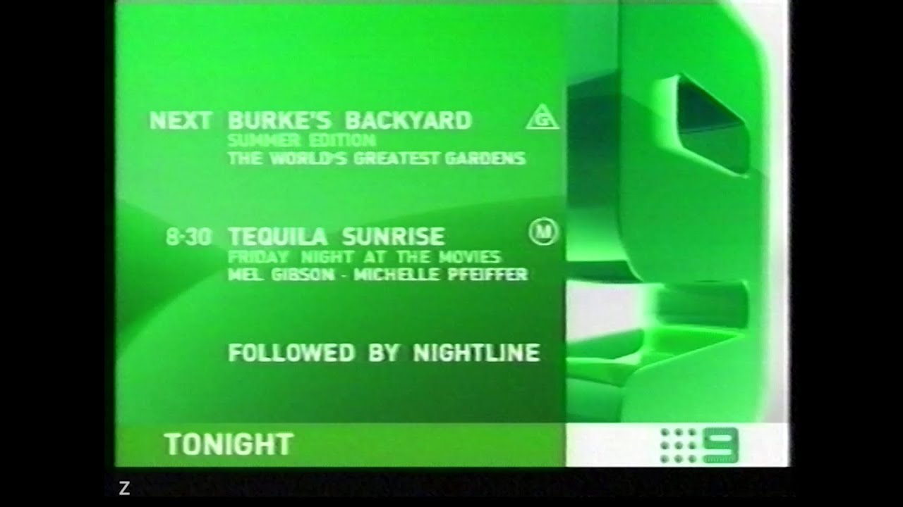 Channel Nine - Friday Themed Lineup and Ident (5.12.2003) - YouTube