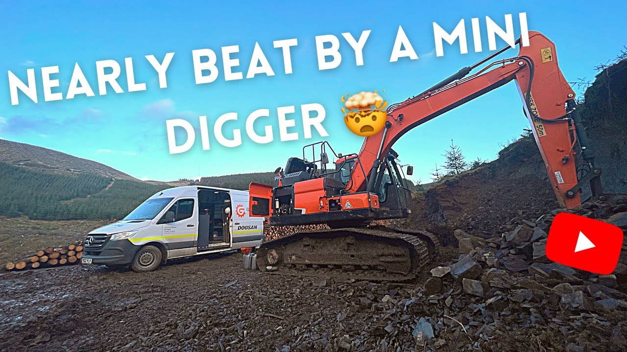 Episode 125 - Nearly beat by a mini digger - YouTube