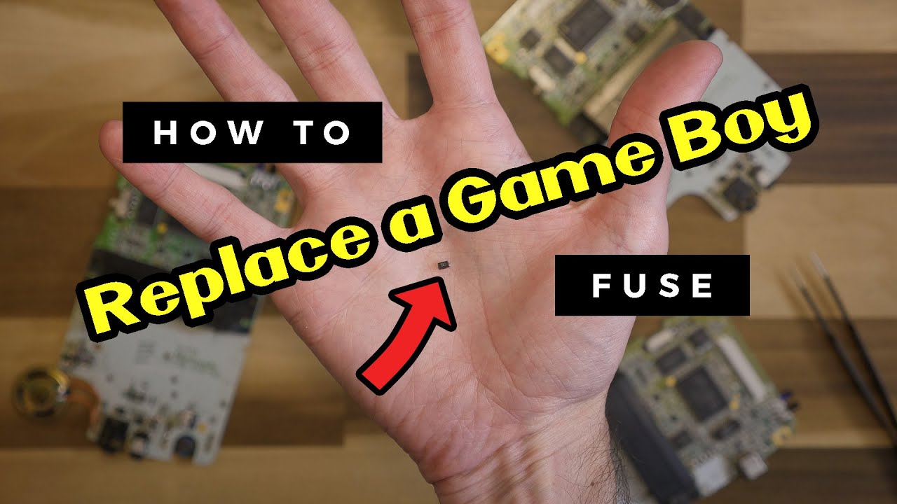 Game Boy Color Won't Power On? Check The Fuse! - YouTube